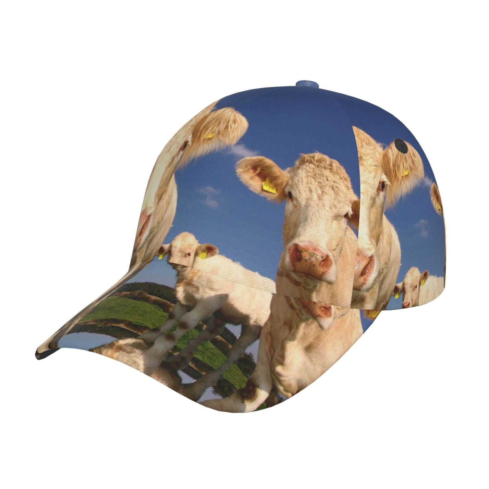 Baseball Cap - Cows Cattles Adjustable Size Hats For Men And Women, Dad ...
