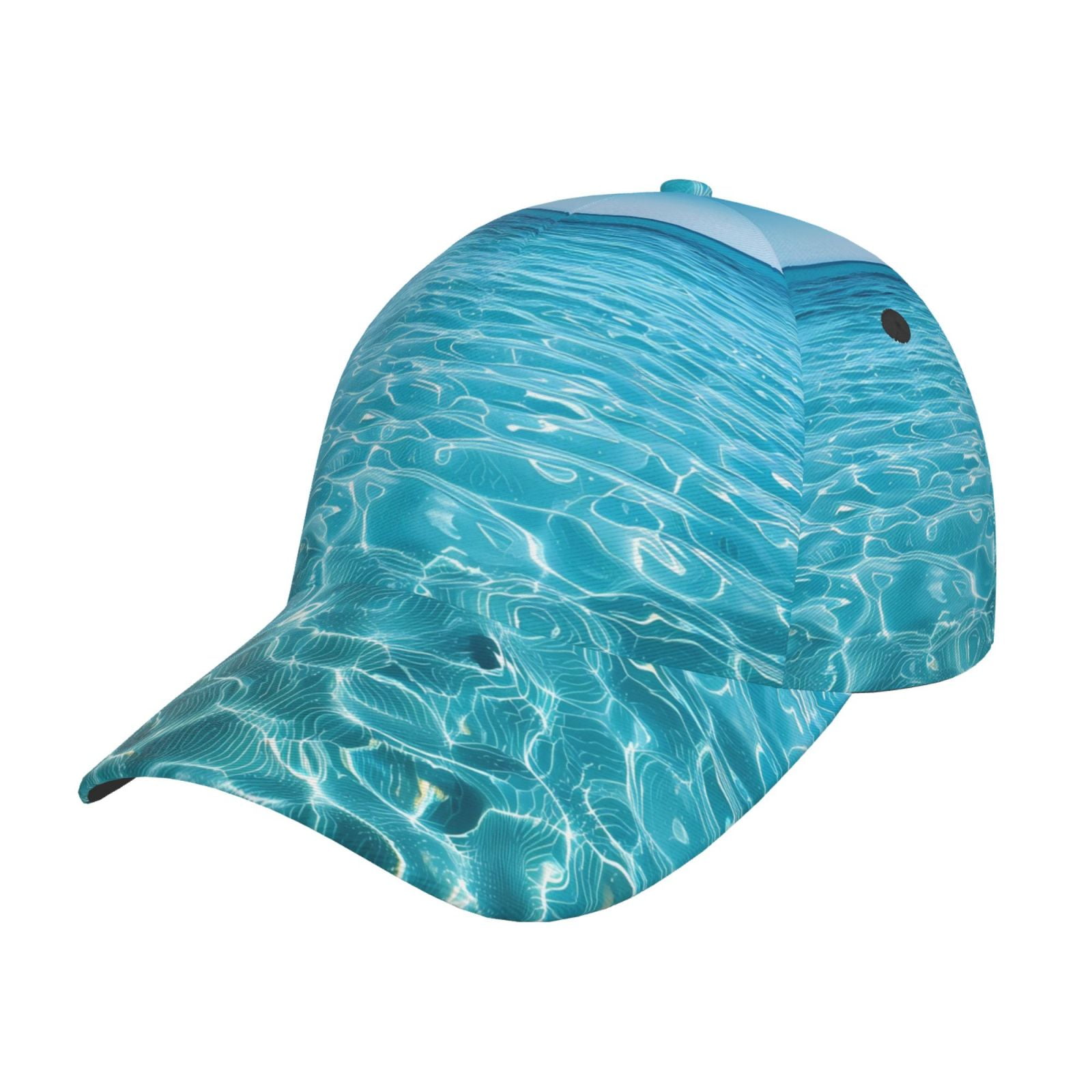 Baseball Cap, Crystal Clear Ocean Waves Trucker Hats Women Dad Hat for Workouts - Baseball hat ...