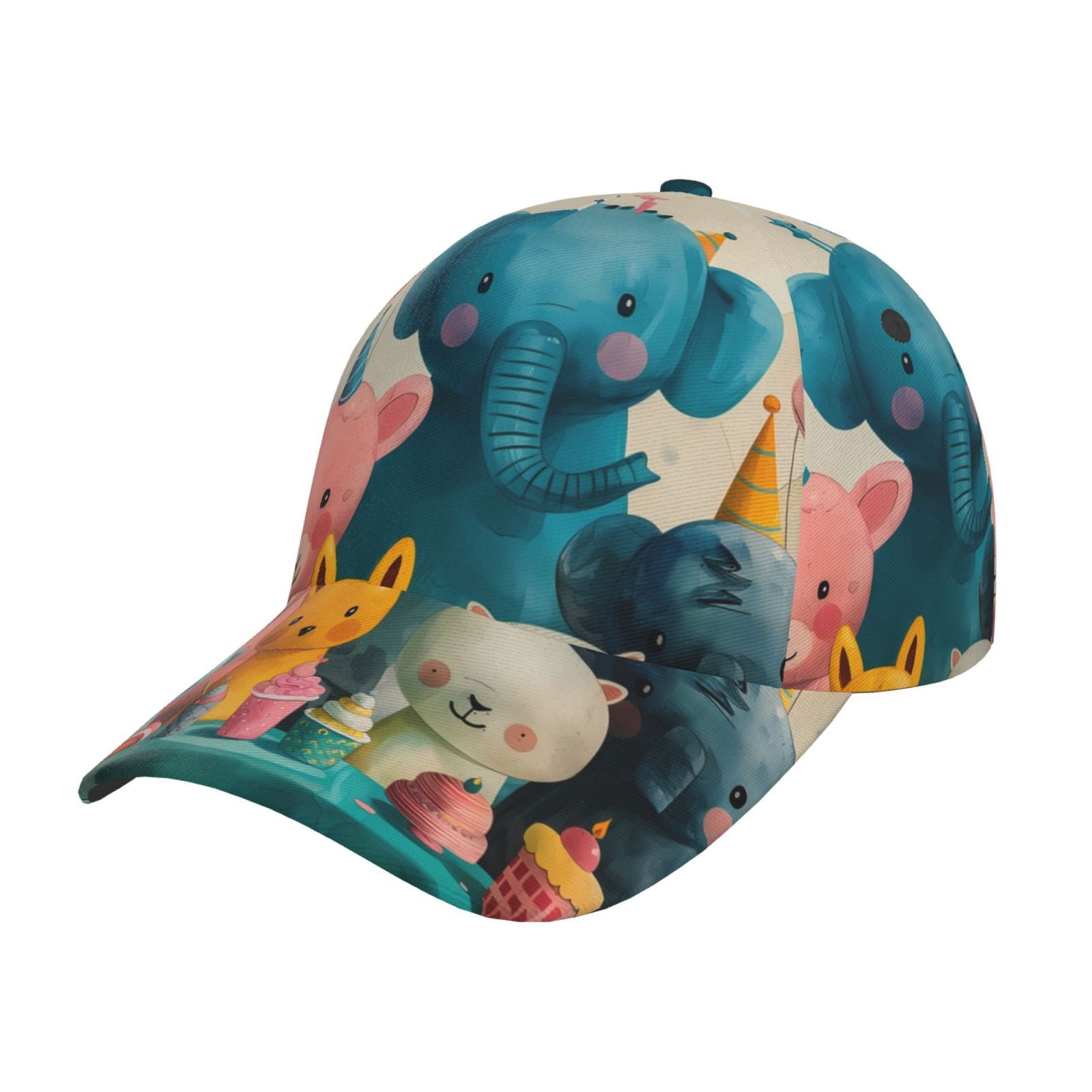 Baseball Cap - Cute Animal Party Hats for Men Women Low Profile Classic ...