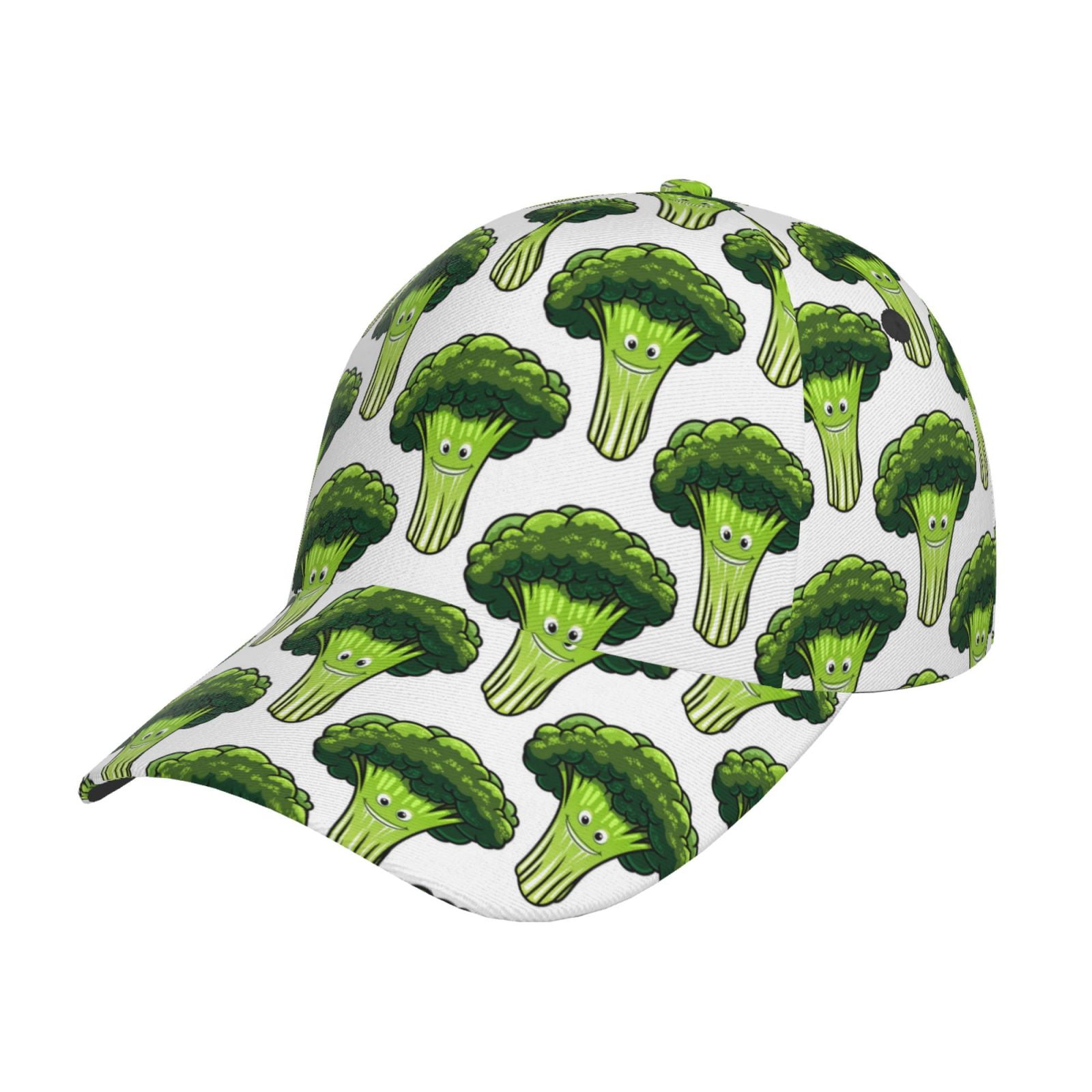 Baseball Cap - Cute Broccoli Adjustable Size Hats For Men And Women ...