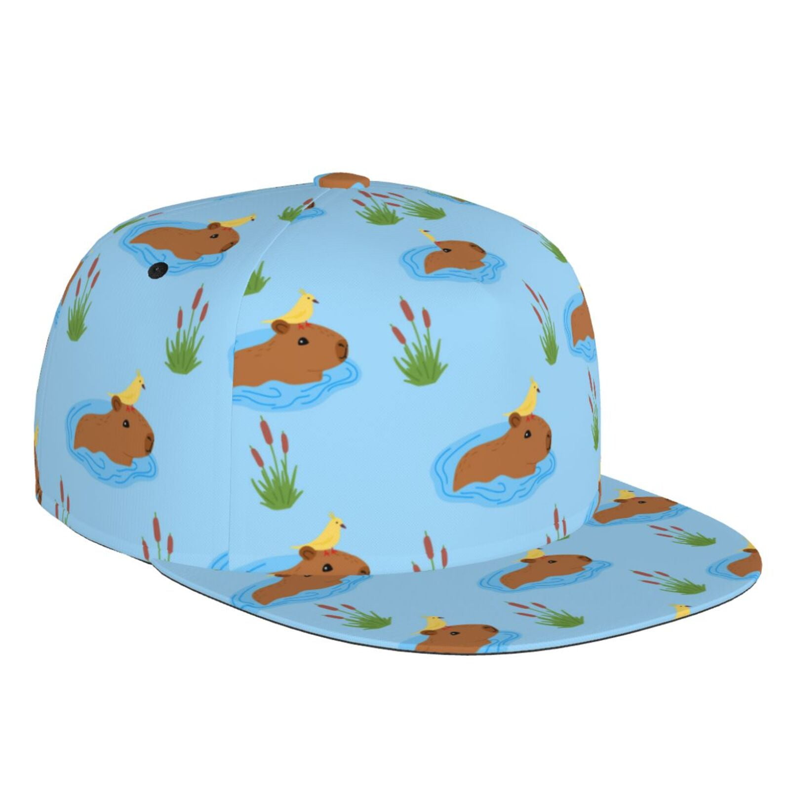 Baseball Cap - Cute Capybaras Bird Hats for Men/Women Low Profile ...
