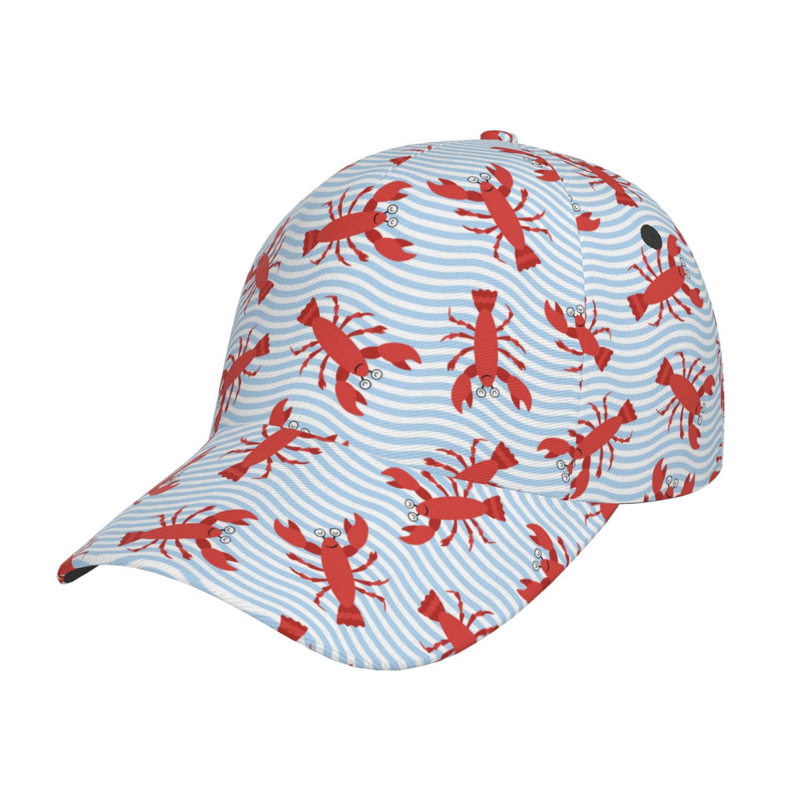 Baseball Cap, Cute Cartoon Lobster Hats For Men Women Low Profile ...