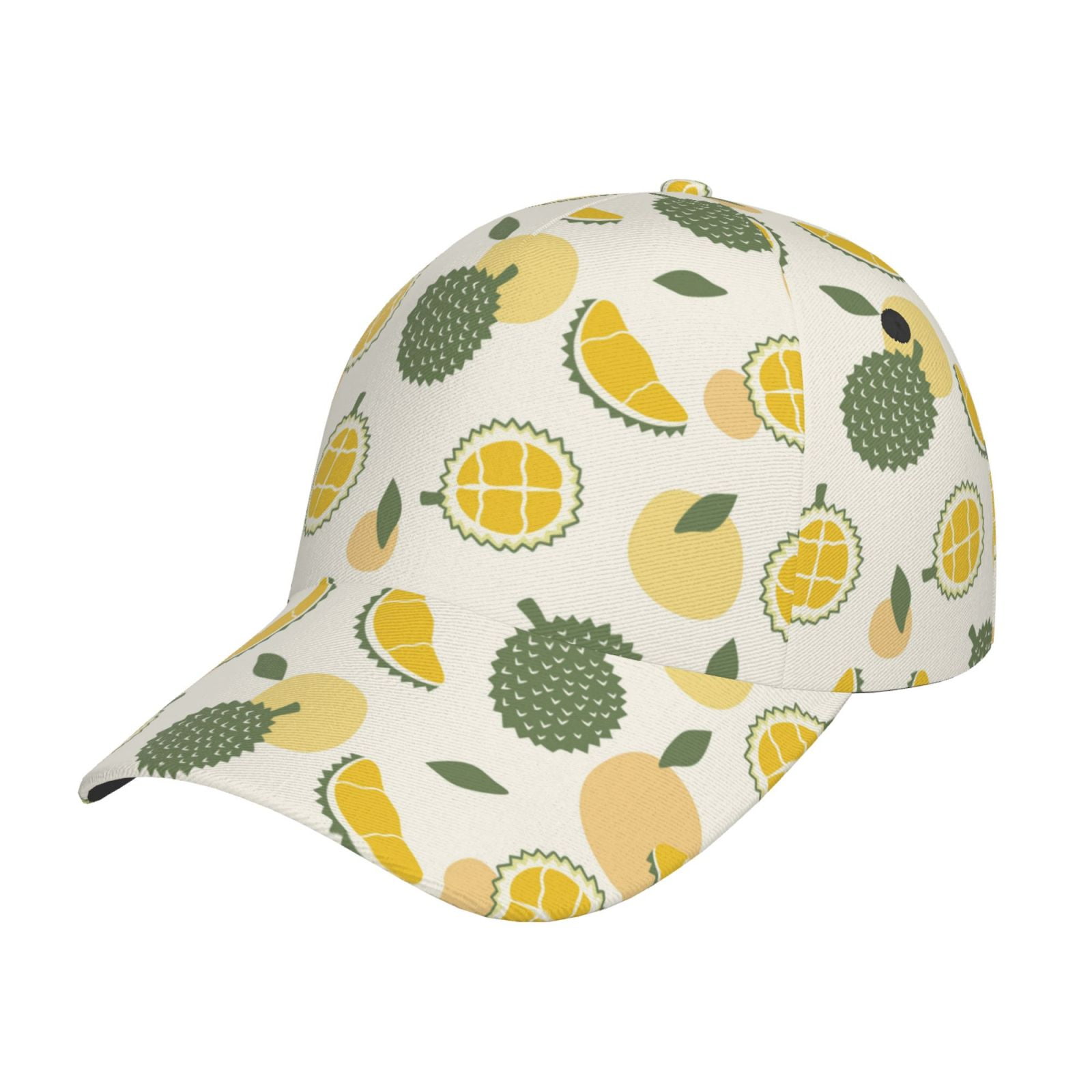 Baseball Cap, Cute Durian Cantaloupe Hats For Men Women Low Profile ...