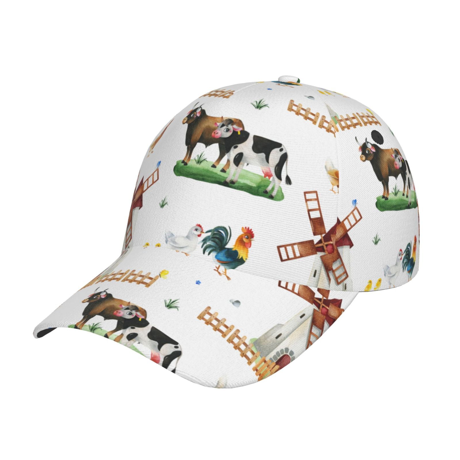 Baseball Cap - Cute Farm Hats for Men Women Low Profile Classic ...