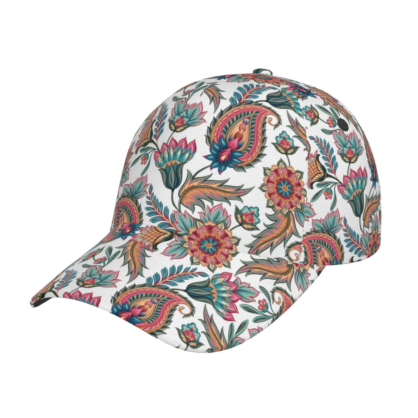 Baseball Cap - Cute Flowers Adjustable Size Hats For Men And Women, Dad ...