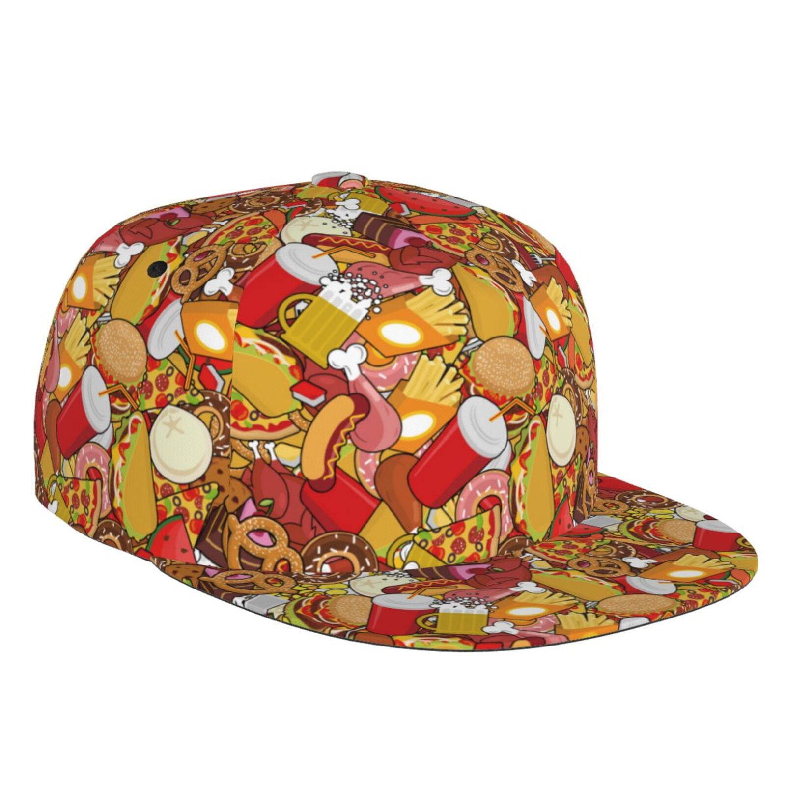 Baseball Cap - Cute Food Cake Chicken Leg Donuts Hats for Men/Women Low ...