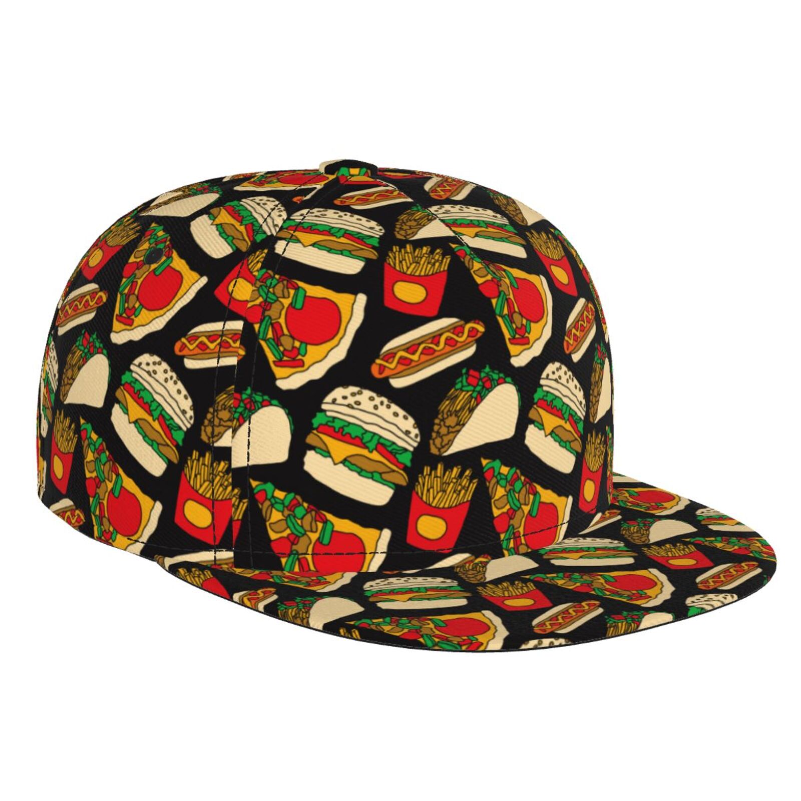 Baseball Cap - Cute Food French Fries Burger Hats for Men/Women Low ...