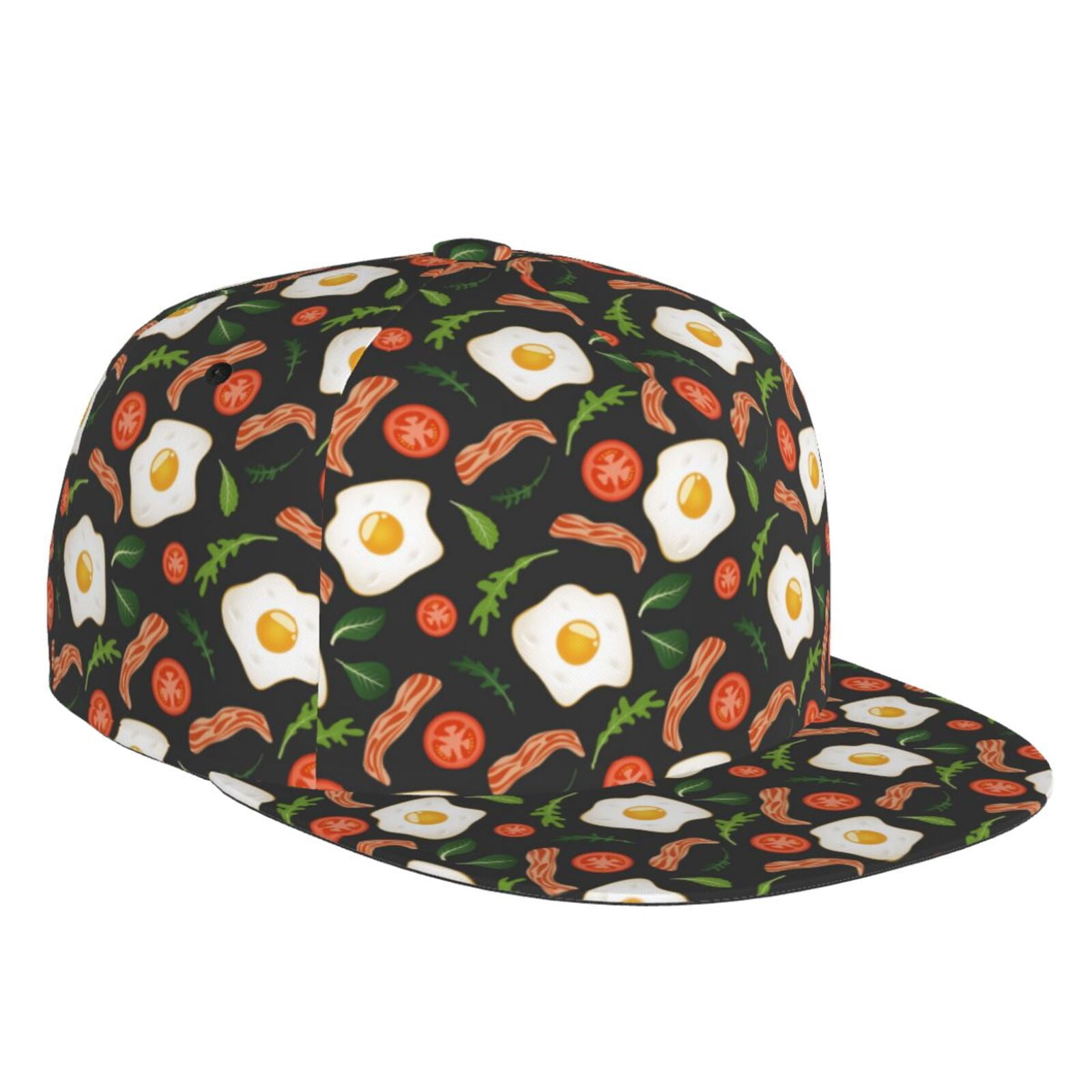 Baseball Cap - Cute Fried Egg Vegetable Hats for Men/Women Low Profile ...