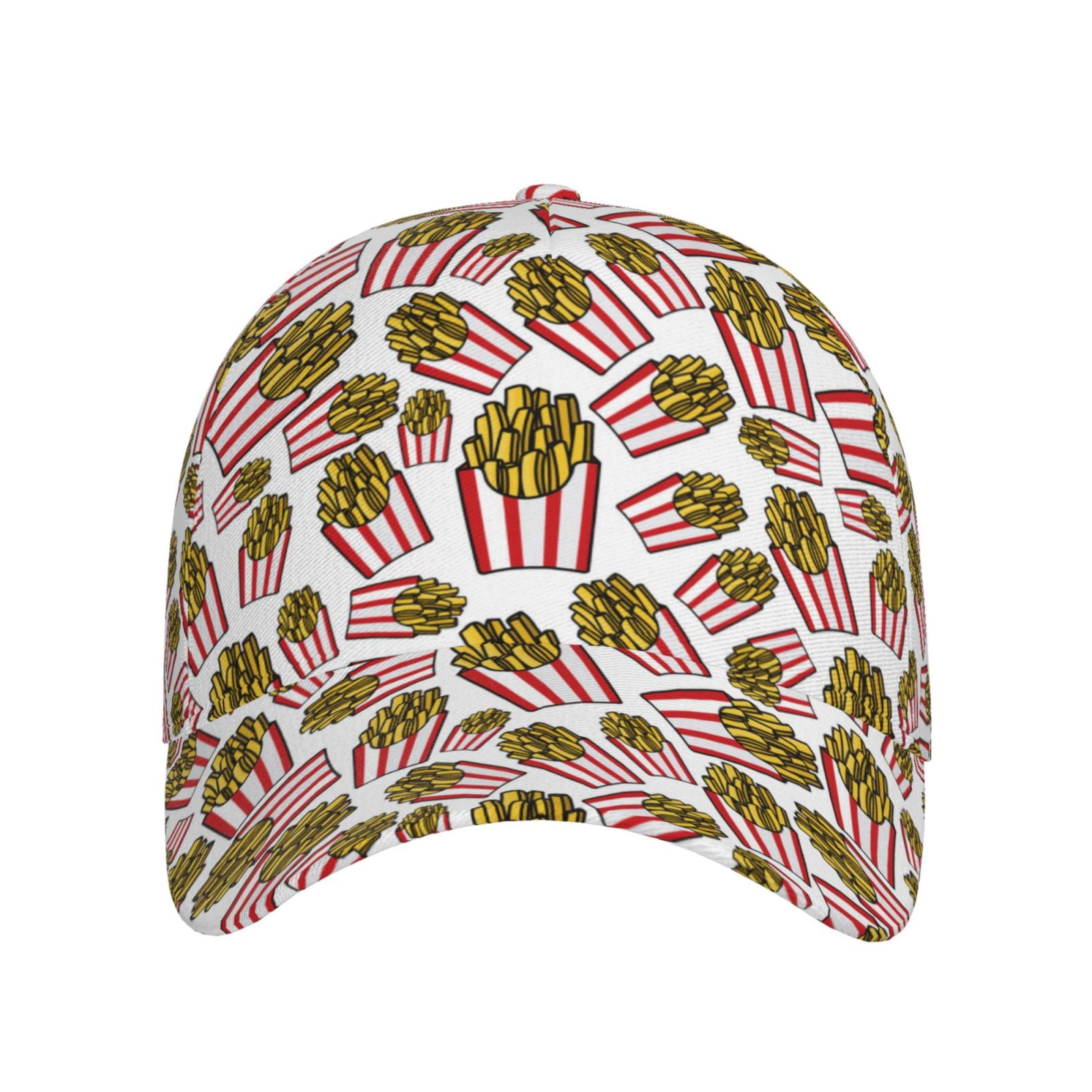 Baseball Cap, Cute Fries Line Trucker Hats Women Dad Hat For Workouts ...