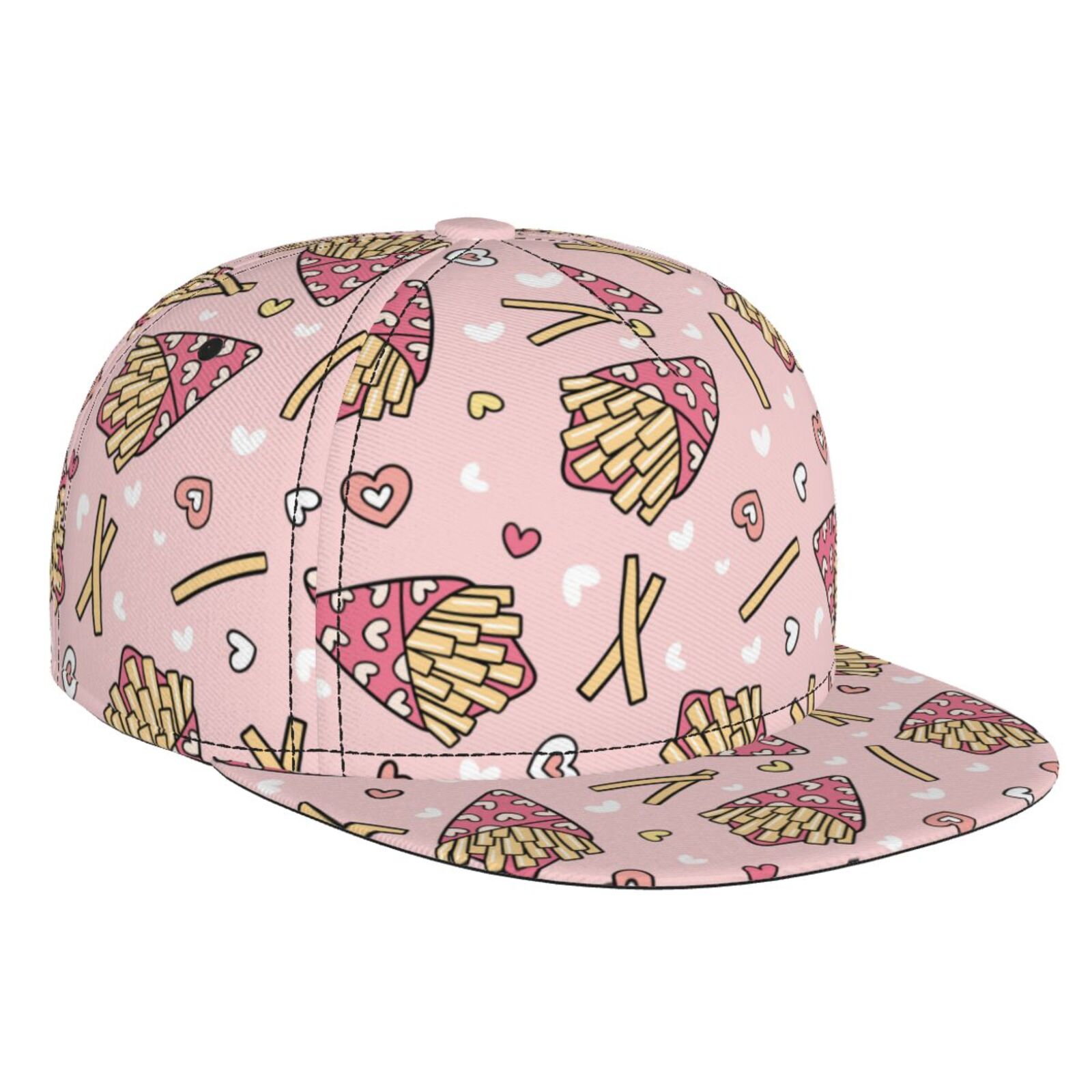 Baseball Cap - Cute Fries Love Hats for Men/Women Low Profile ...