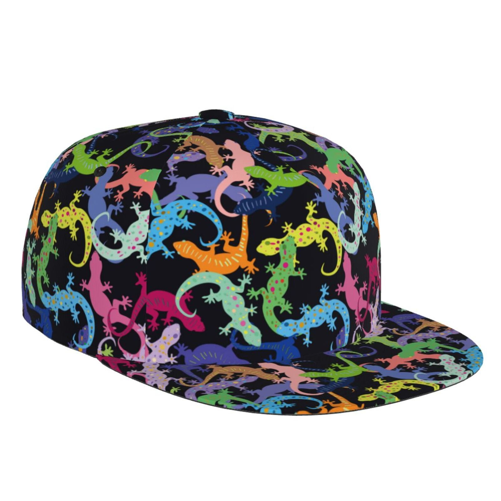 Baseball Cap - Cute Gecko Lizard Green Colorful Hats for Men/Women Low ...