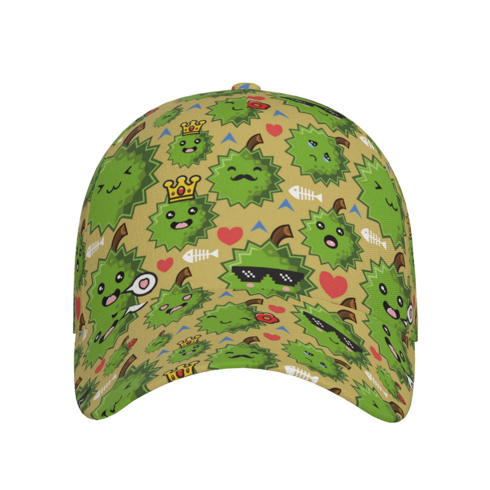 Baseball Cap, Cute Love Durian Trucker Hats Women Dad Hat For Workouts ...