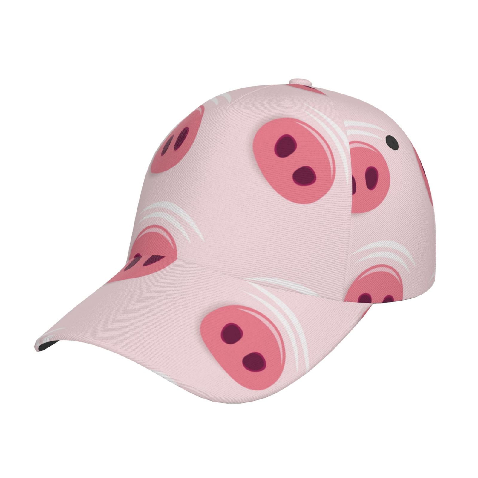 Baseball Cap, Cute Pig Nose pink Sun Hats for Men Women, Adjustable ...