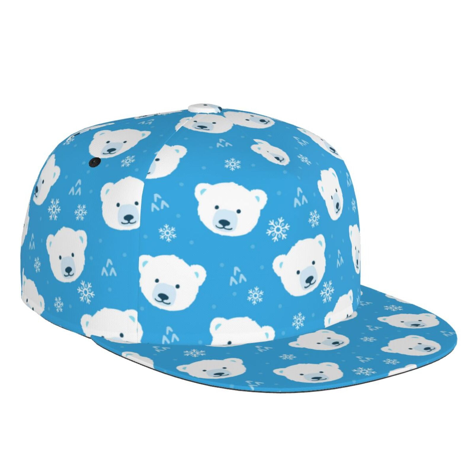 Baseball Cap - Cute Polar Bear Hats for Men/Women Low Profile ...