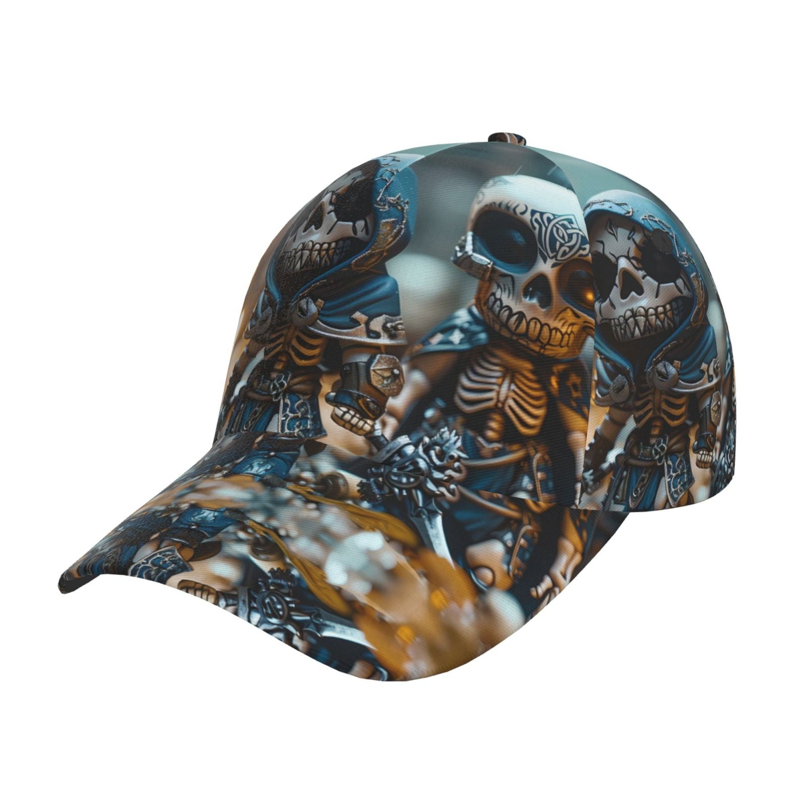 Baseball Cap - Cute Skeletons Figurines Adjustable Size Hats For Men ...