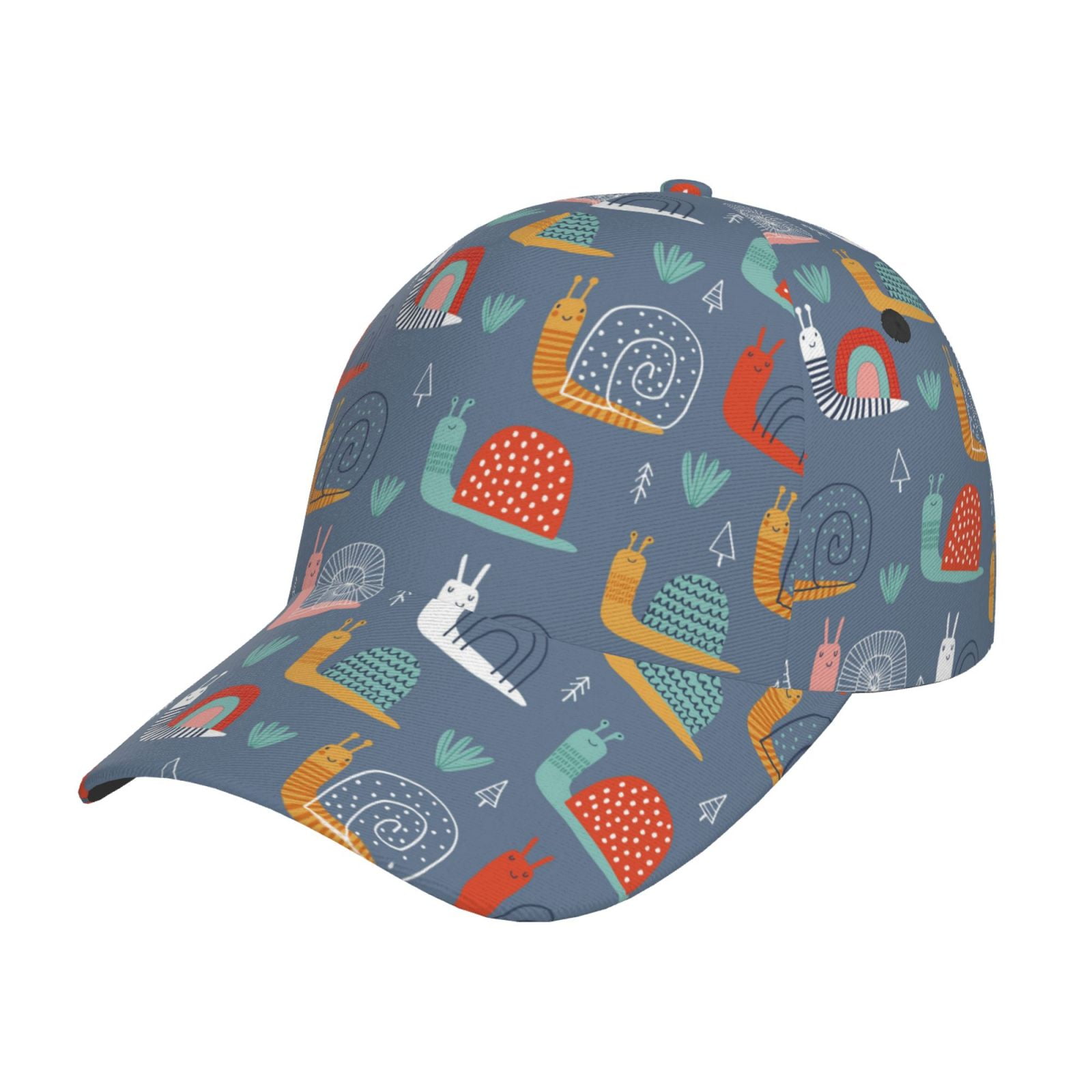 Baseball Cap, Cute Snail Doodle Sun Hats For Men Women, Adjustable Golf ...