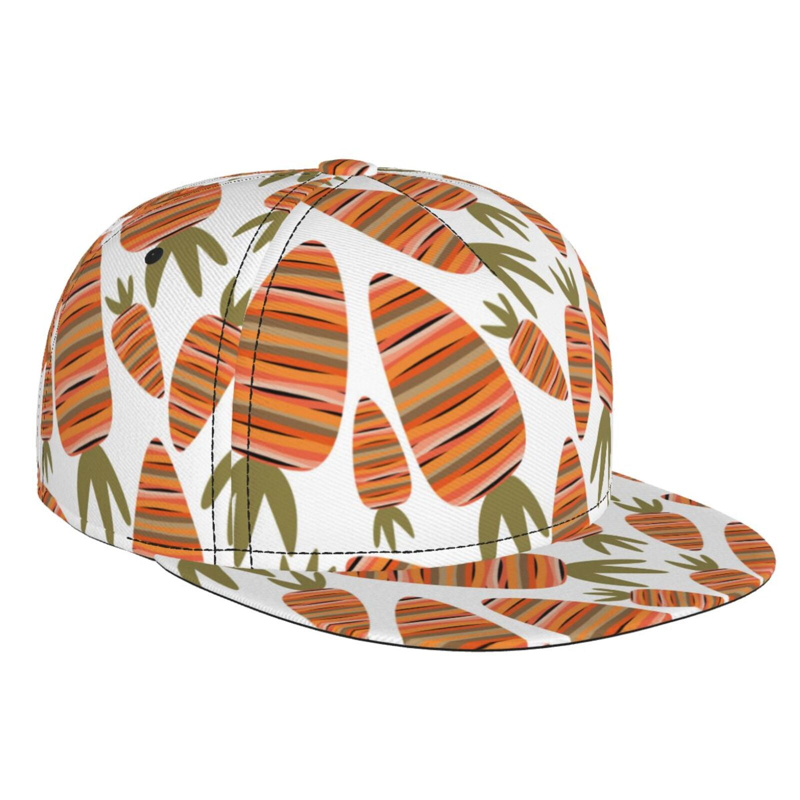 Baseball Cap - Cute Stripe Carrot Hats for Men/Women Low Profile ...