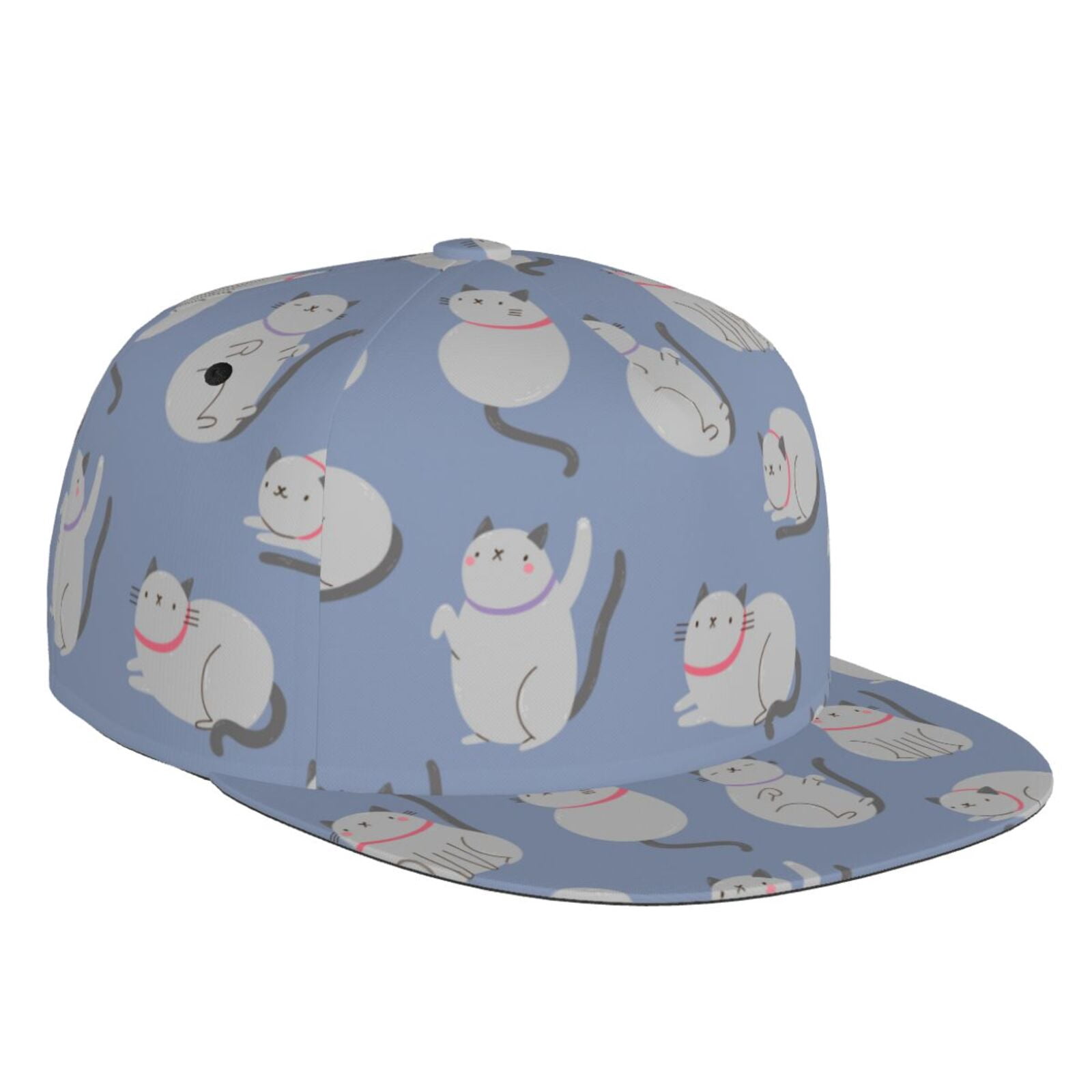 Baseball Cap - Cute fat cat Hats for Men/Women Low Profile Adjustable ...