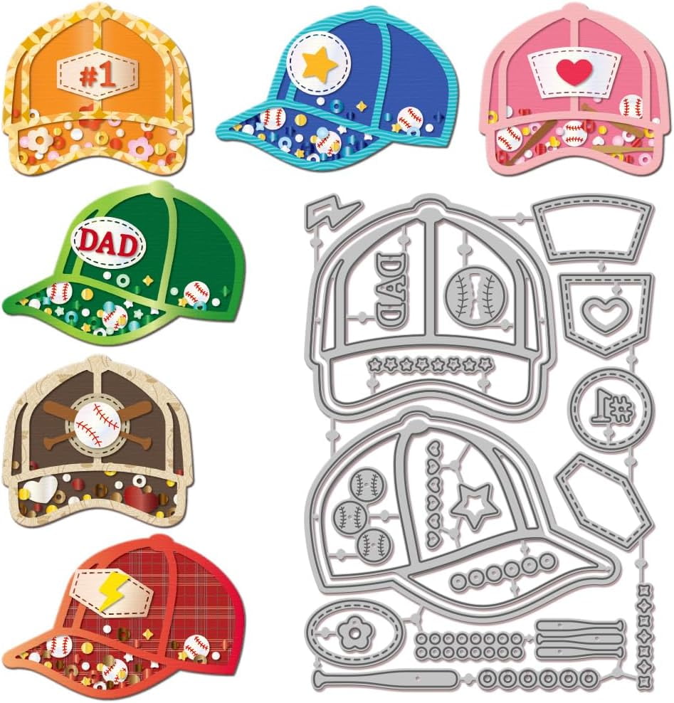 Baseball Cap Cutting Dies Metal Hat Shake Die Cuts Sports Cap ...