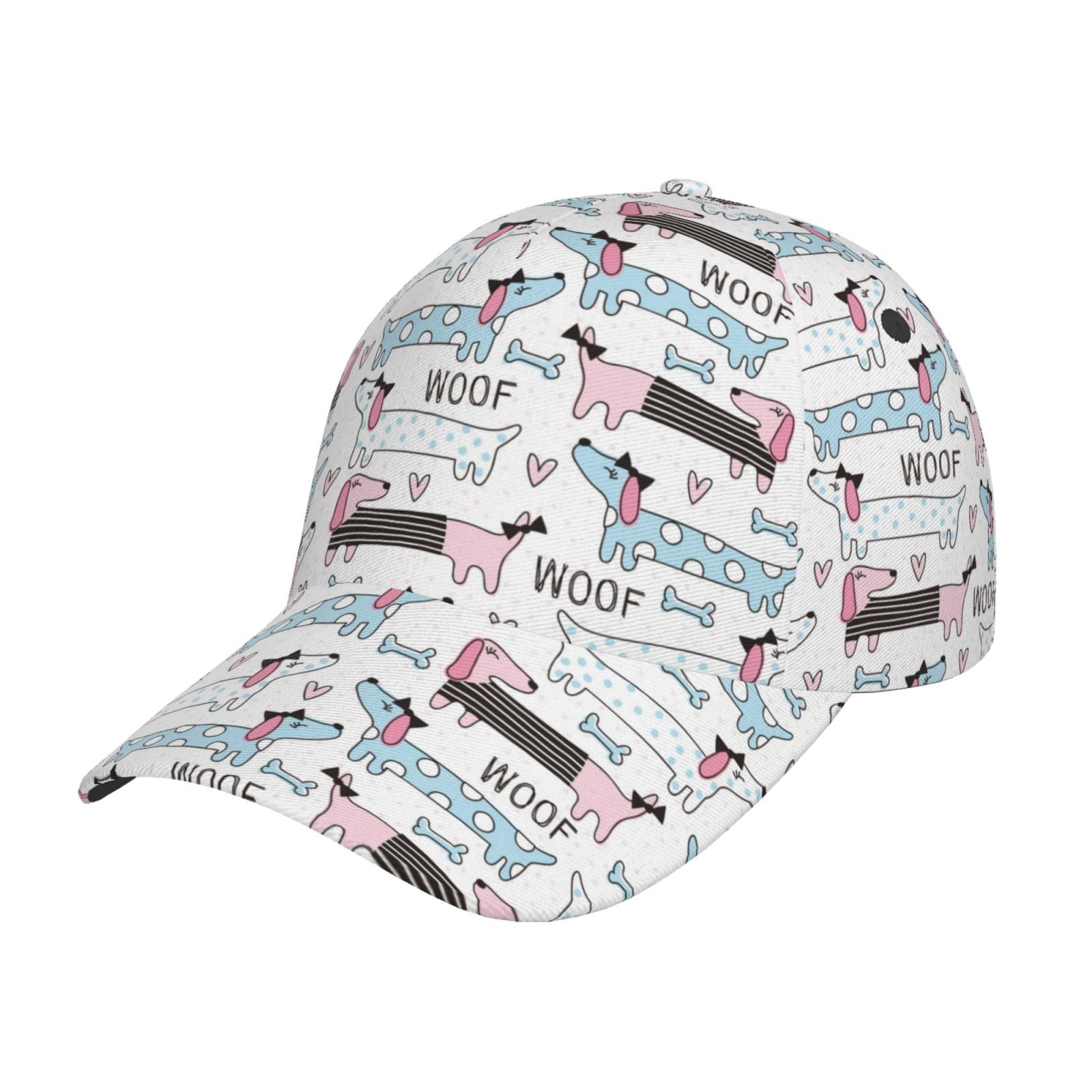 Baseball Cap, Dachshund Dog Puppy No.1016 Hats For Men Women Low ...