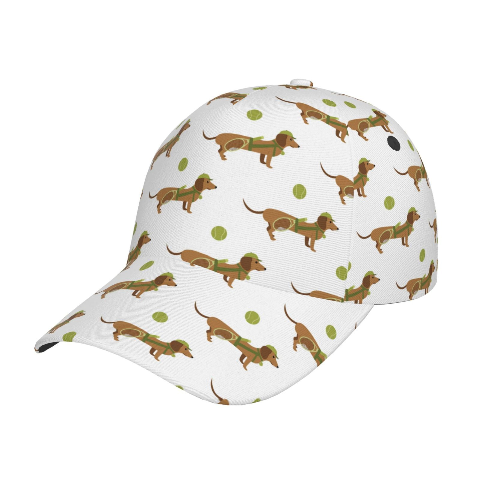 Baseball Cap, Dachshund Dog Puppy Tennis Hats For Men Women Low Profile ...