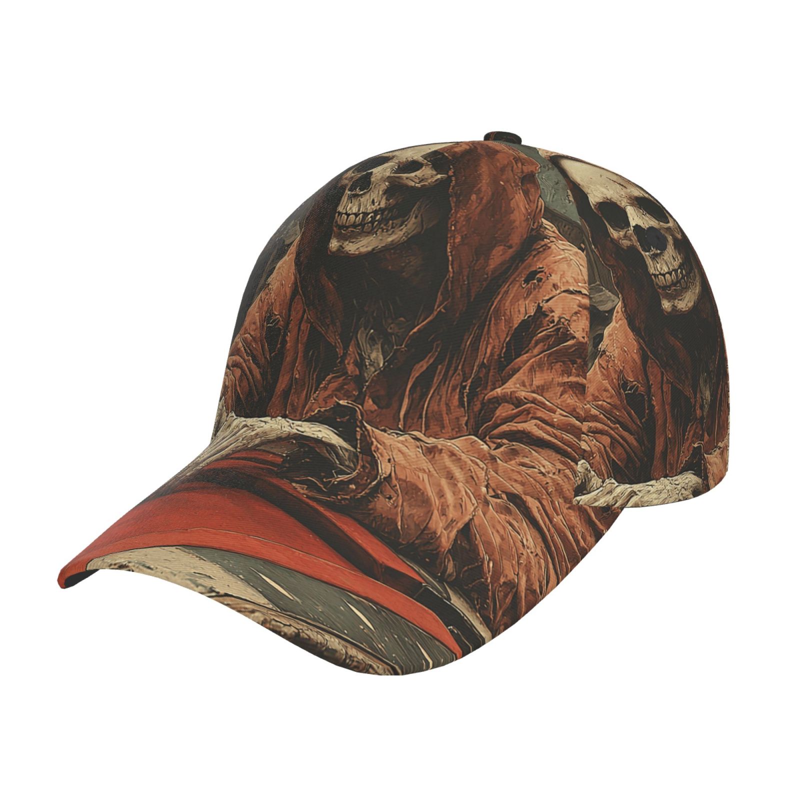 Baseball Cap Dad Hat Adjustable Trucker Hats Snapback Men Women, Grim ...