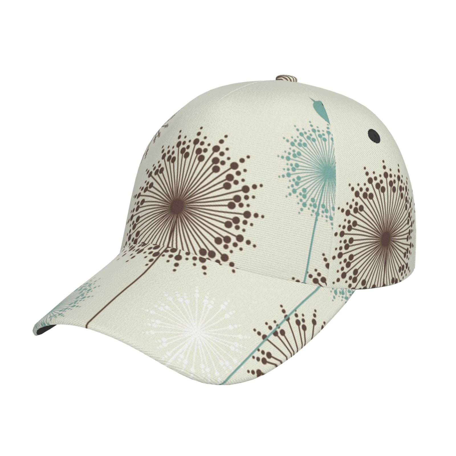 Baseball Cap - Dandelion Birds Hats for Men Women Low Profile Classic ...