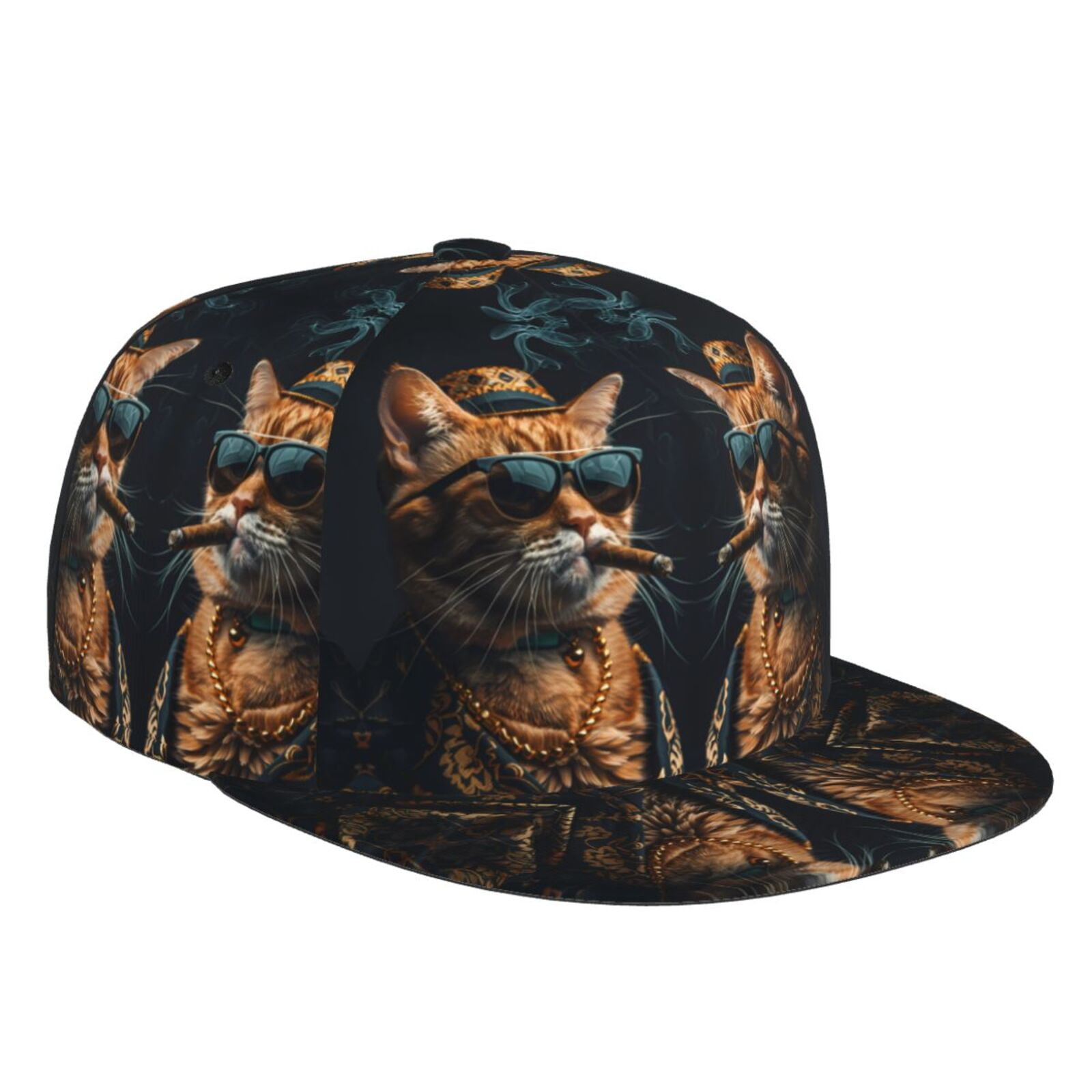 Baseball Cap - Dapper Cat in Sunglasses Hats for Men/Women Low Profile ...