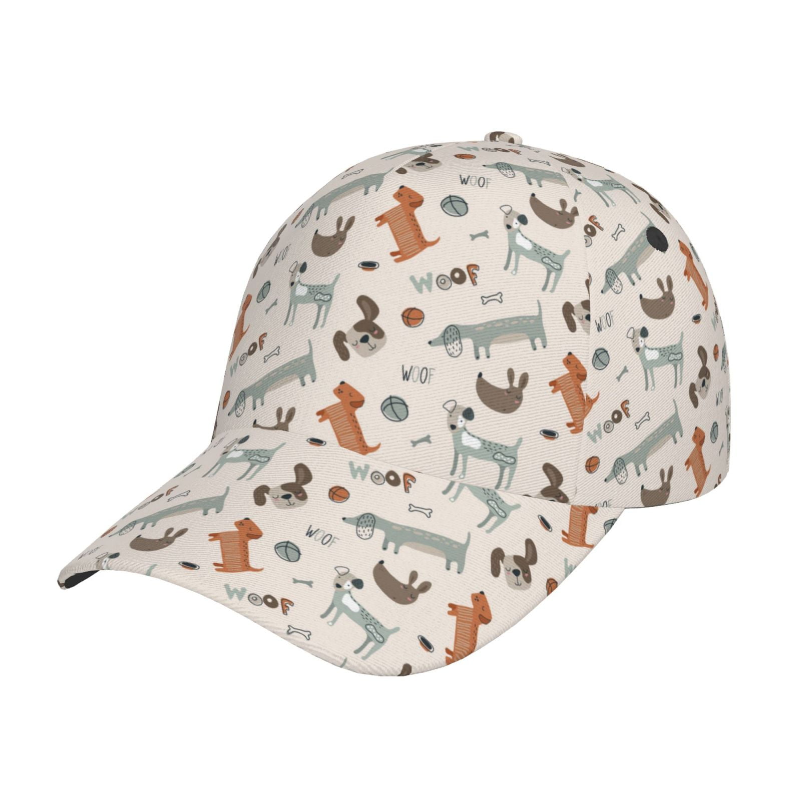 Baseball Cap, Dog Ball Bird Woof Hats For Men Women Low Profile Classic ...