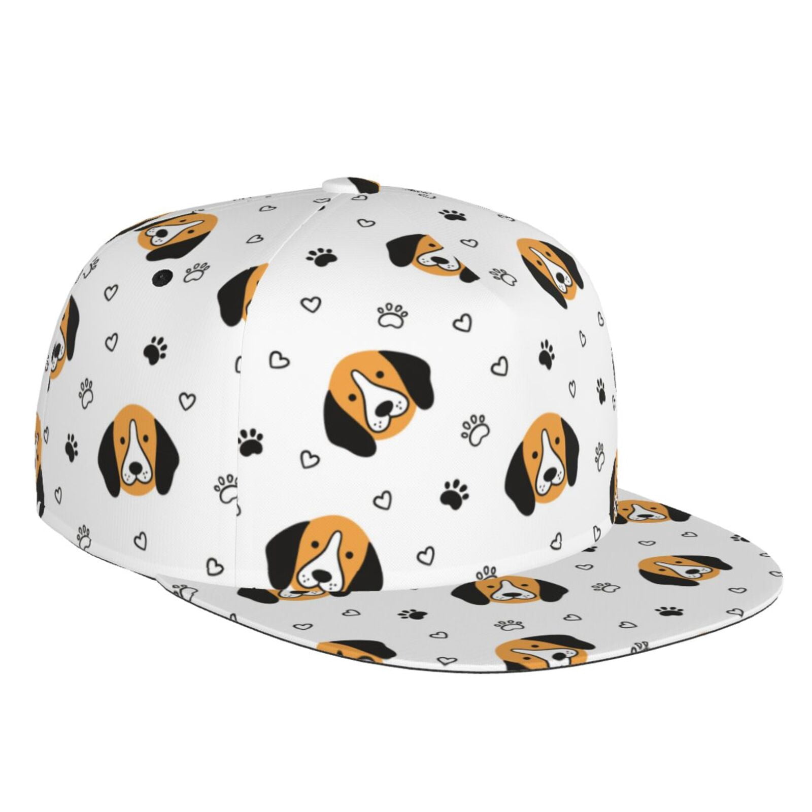 Baseball Cap - Dog Puppy Paw Hats for Men/Women Low Profile Adjustable ...