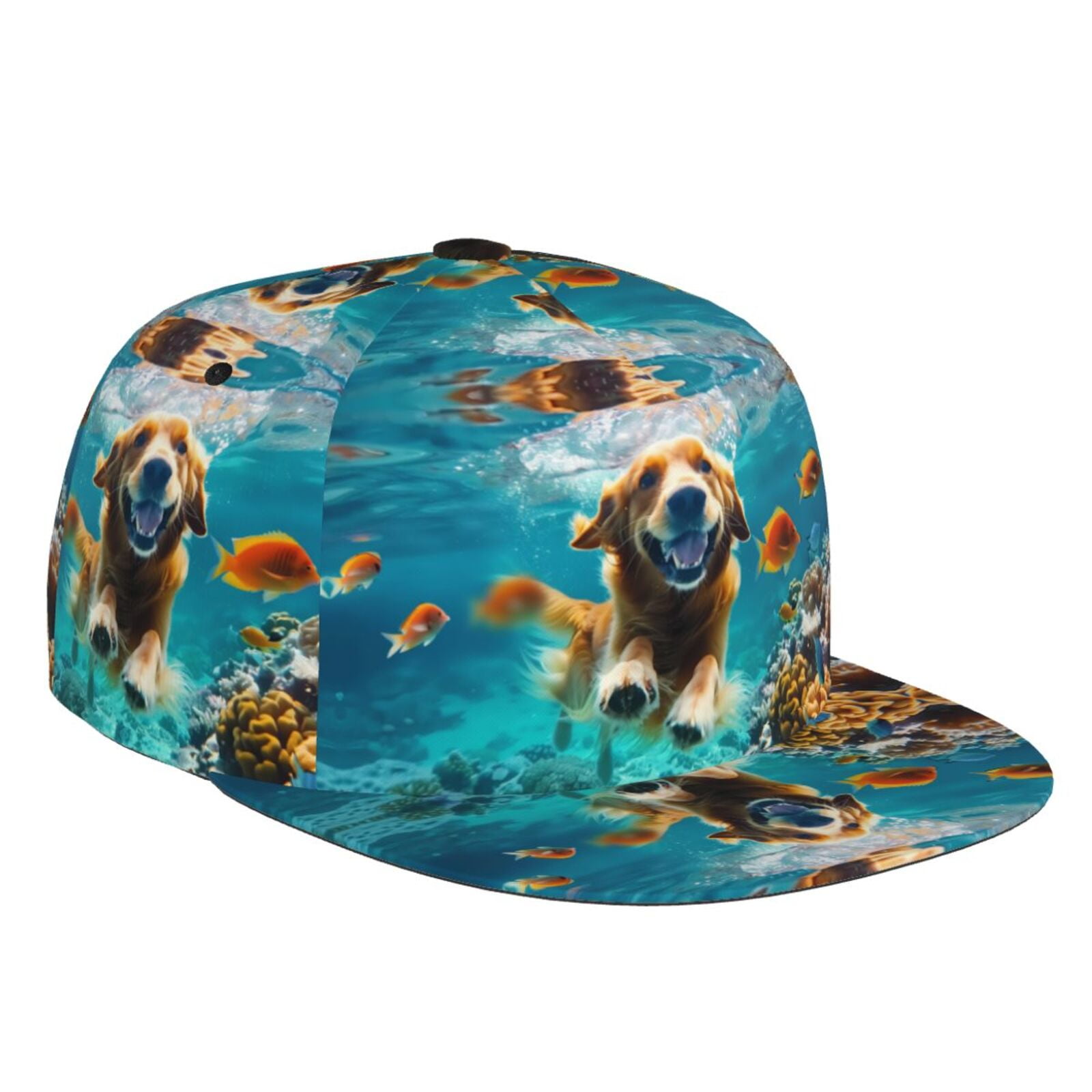 Baseball Cap - Dog Underwater Adventure Hats for Men/Women Low Profile ...