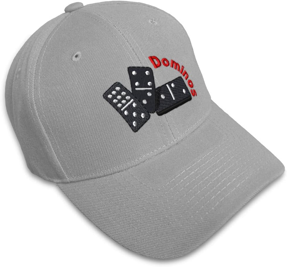 Baseball Cap Dominos Game Style B Embroidery Hobbies Hats for Men ...