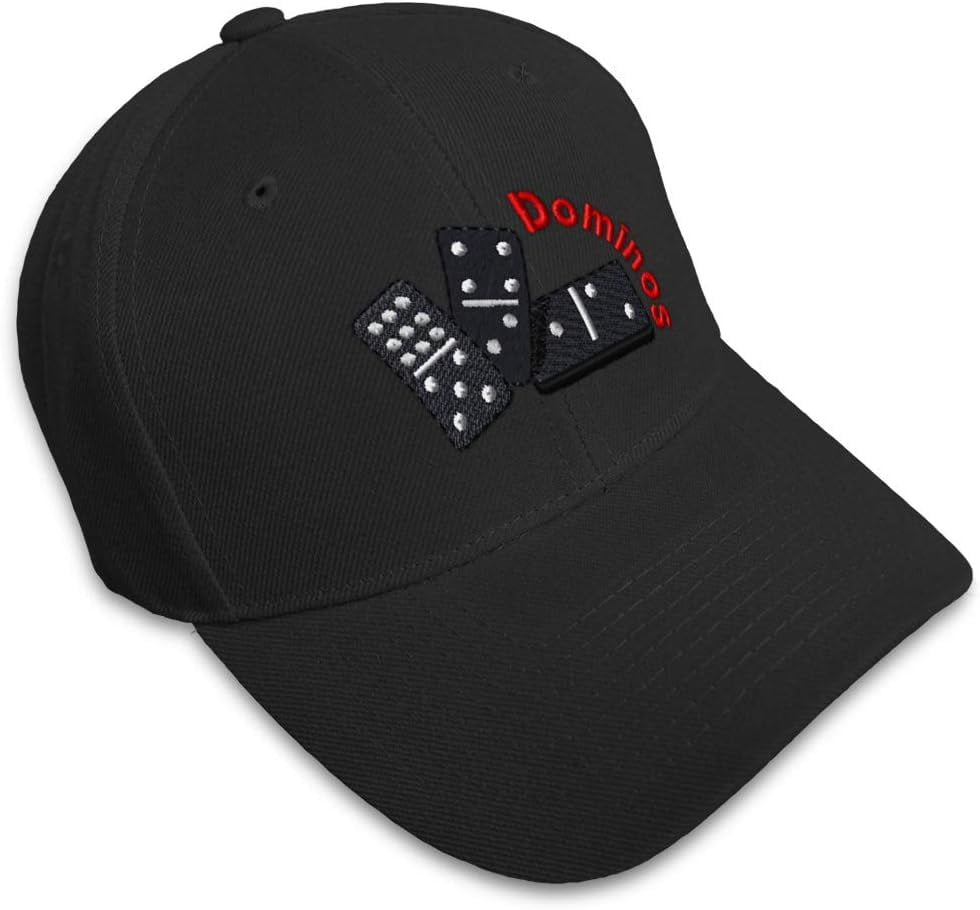 Baseball Cap Dominos Game Style B Embroidery Hobbies Hats for Men ...