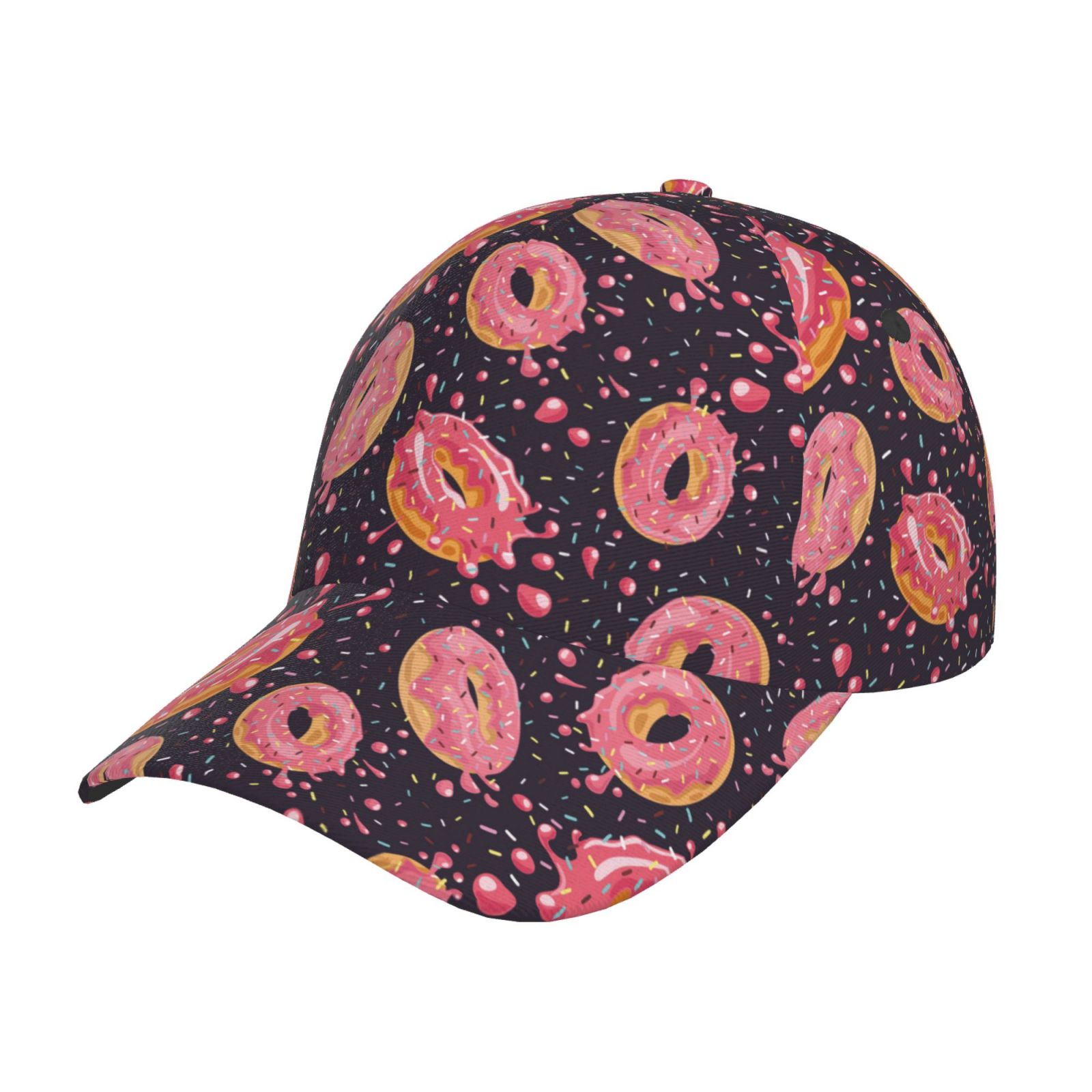 Baseball Cap, Donut Print No.9019 Sun Hats For Men Women, Adjustable ...