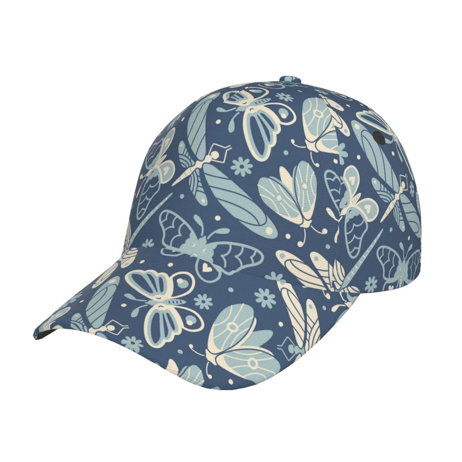 Baseball Cap, Dragonfly Moth Butterfly Hats For Men Women Low Profile ...