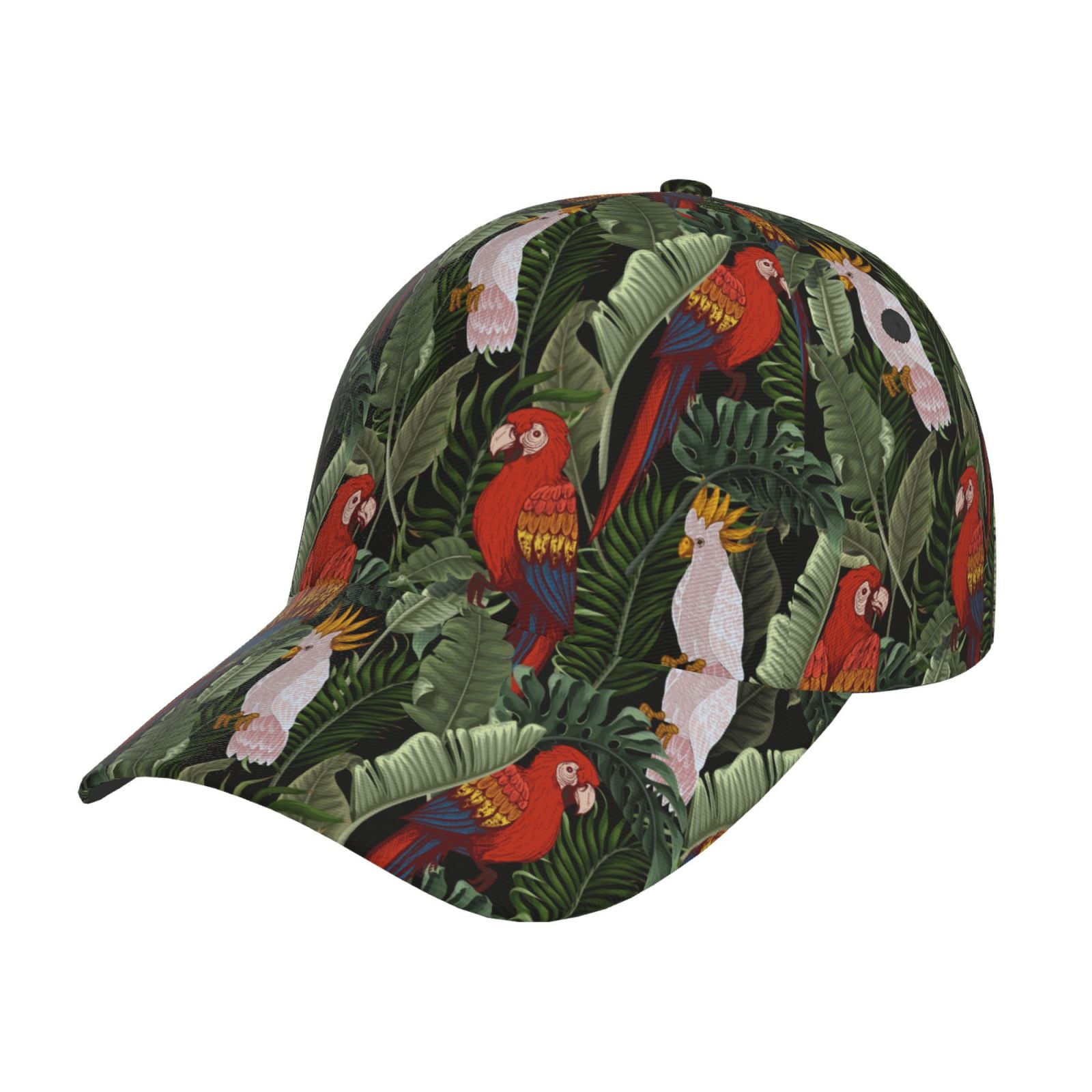 Baseball Cap, Edgy Cute Parrot Plant Sun Hats For Men Women, Adjustable ...
