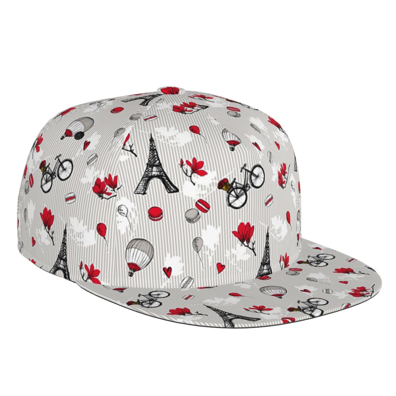 Baseball Cap - Eiffel Tower balloons Hats for Men/Women Low Profile ...
