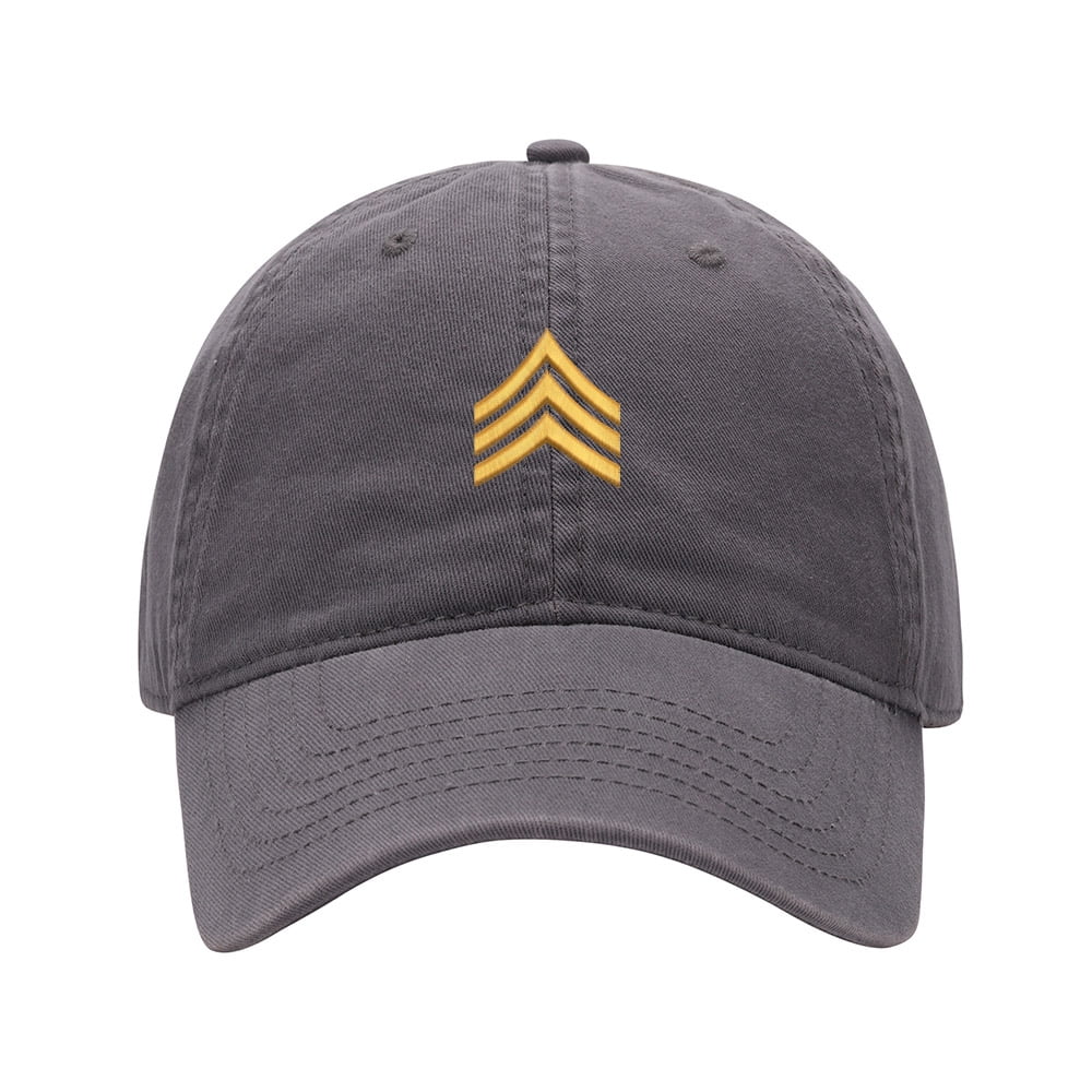 Baseball Cap Embroidered Hat for Army Rank Patch Sergeant Men's ...