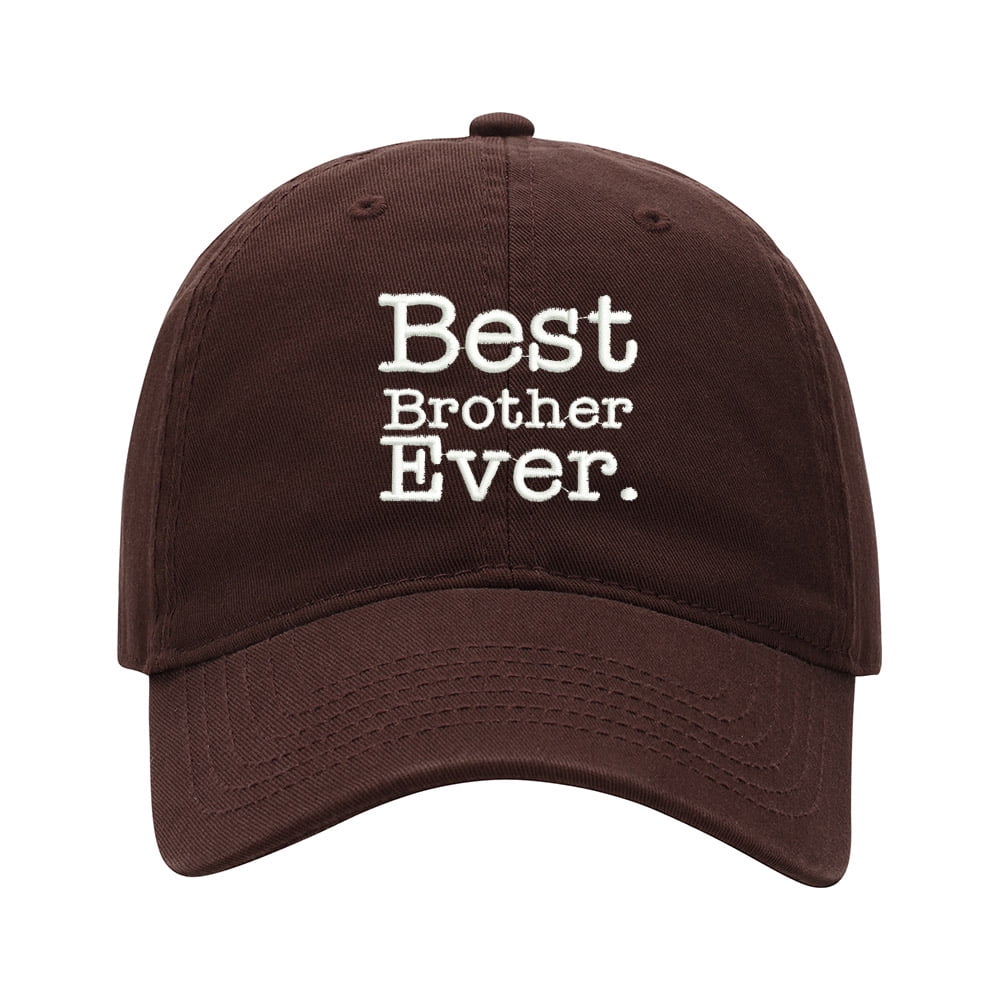 Baseball Cap Embroidered Hat for Best Brother Ever Men's Adjustable ...