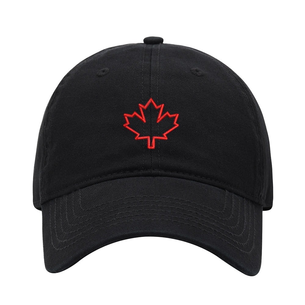 Baseball Cap Embroidered Hat for Canadian Maple Leaf Men's Adjustable ...