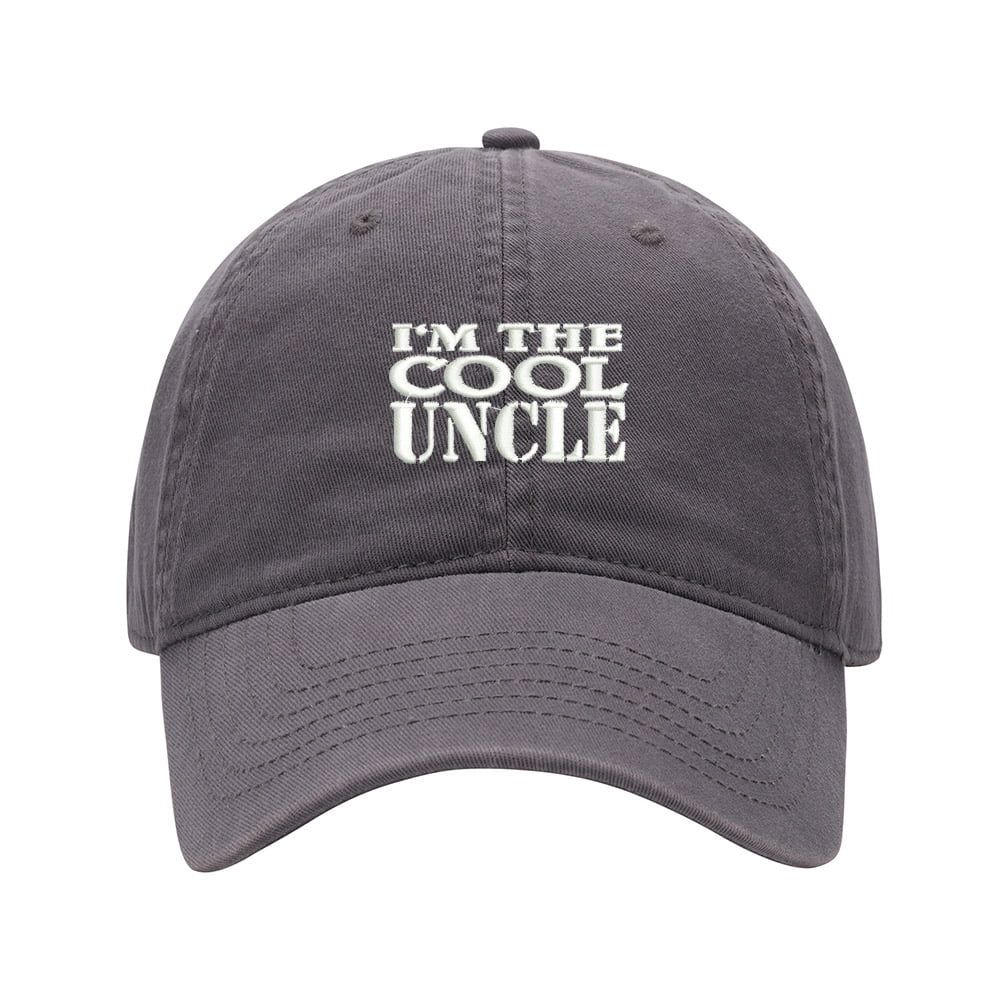 Baseball Cap Embroidered Hat for Cool Uncle Men's Adjustable Cotton ...
