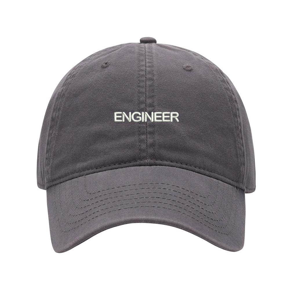 Baseball Cap Embroidered Hat for Engineer Men's Adjustable Cotton ...