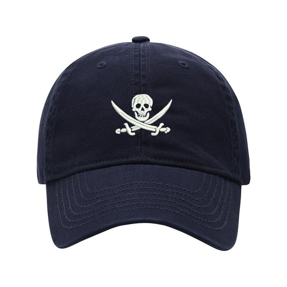 Baseball Cap Embroidered Hat for Skull & Crossbones Men's Adjustable ...