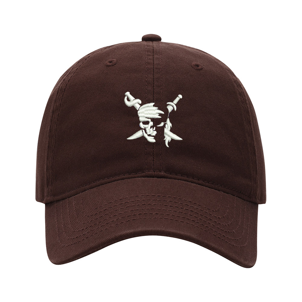 Baseball Cap Embroidered Hat for Pirate Skull with Swords Men's ...