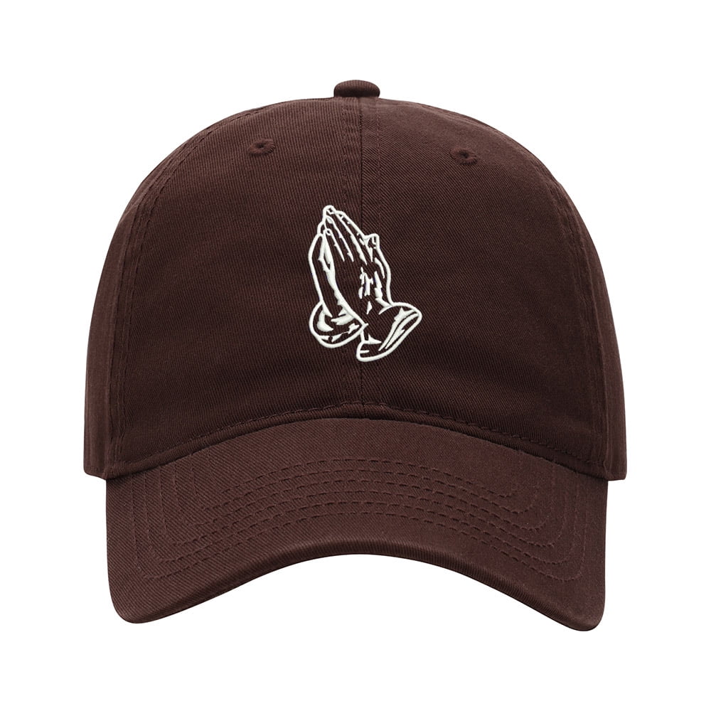 Baseball Cap Embroidered Hat for Praying Hands Men's Adjustable Cotton ...