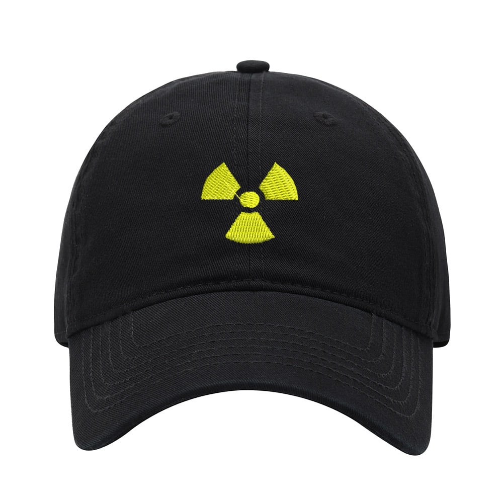 Baseball Cap Embroidered Hat for Radioactive Men's Adjustable Cotton ...