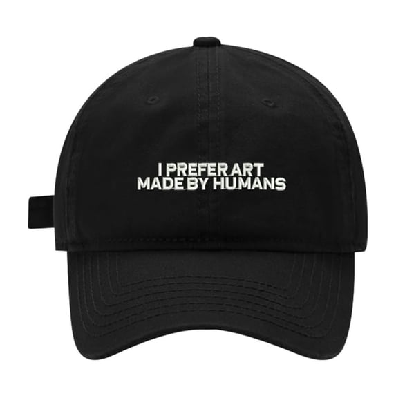 Baseball Cap Embroidered for I Prefer Art Cotton Embroidery Baseball ...