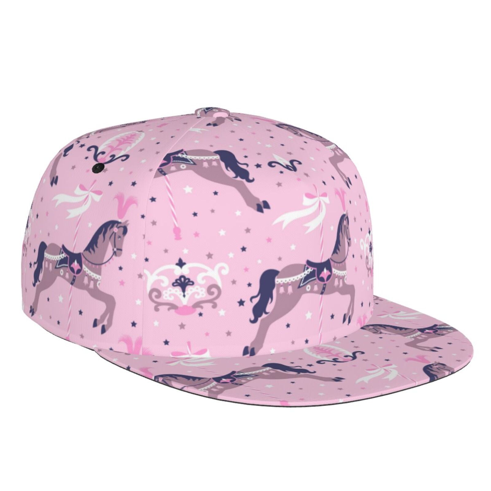 Baseball Cap - Exotic Cute Horse Star Pink Hats for Men/Women Low ...