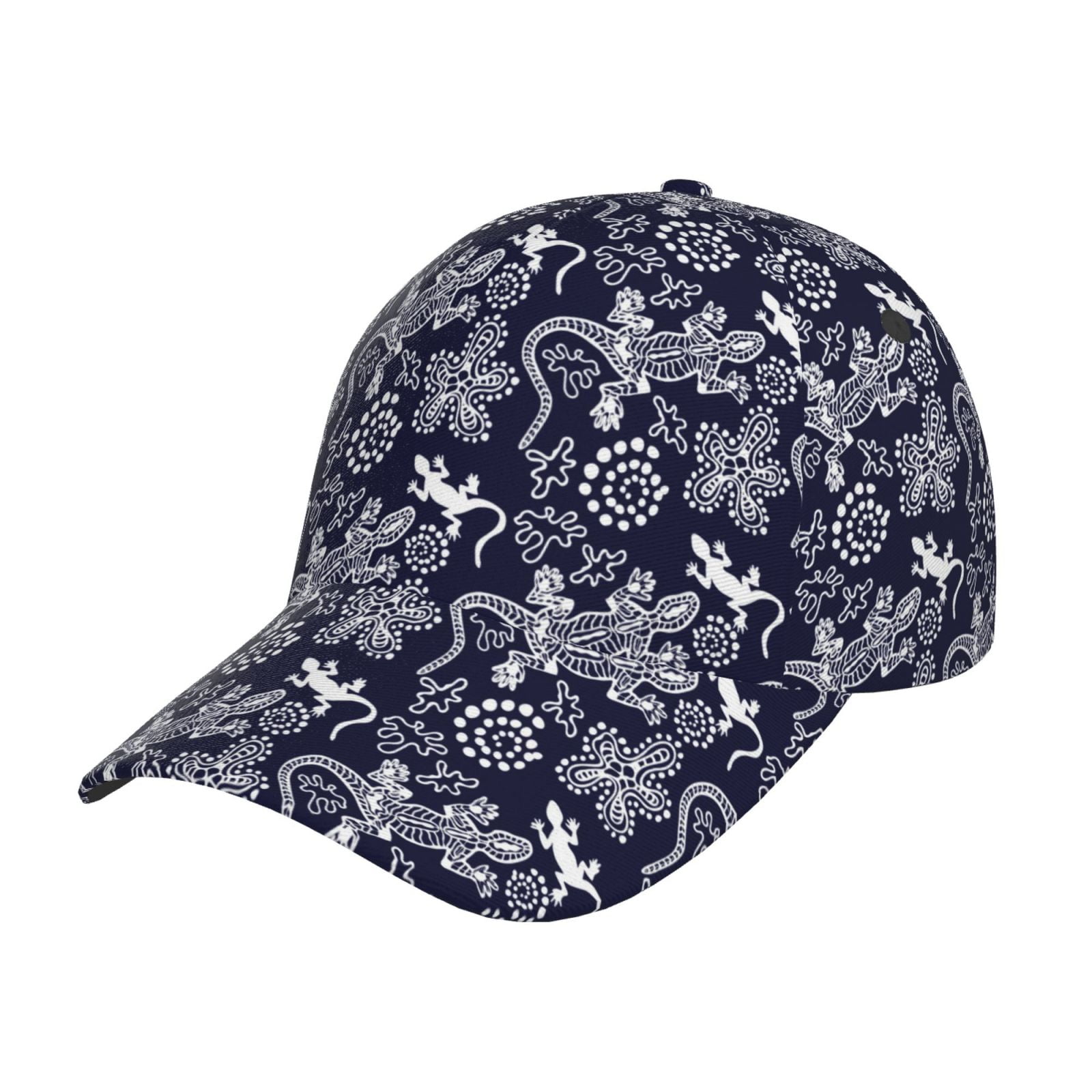 Baseball Cap, Exotic Gecko Lizard White Hats For Men Women Low Profile ...