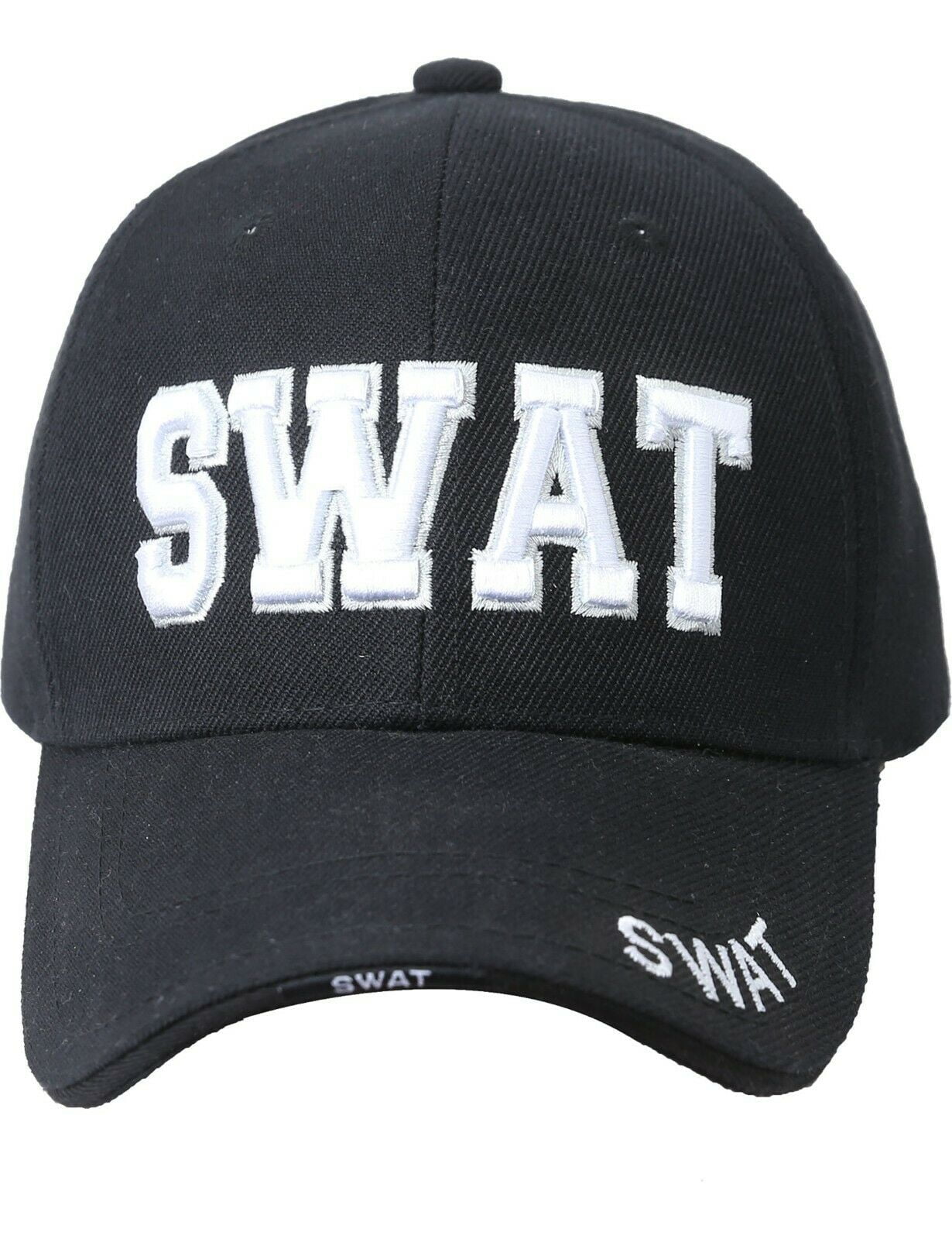 Baseball Cap FBI LAPD SWAT SECURITY US BORDER PATROL POLICE Navy Black ...